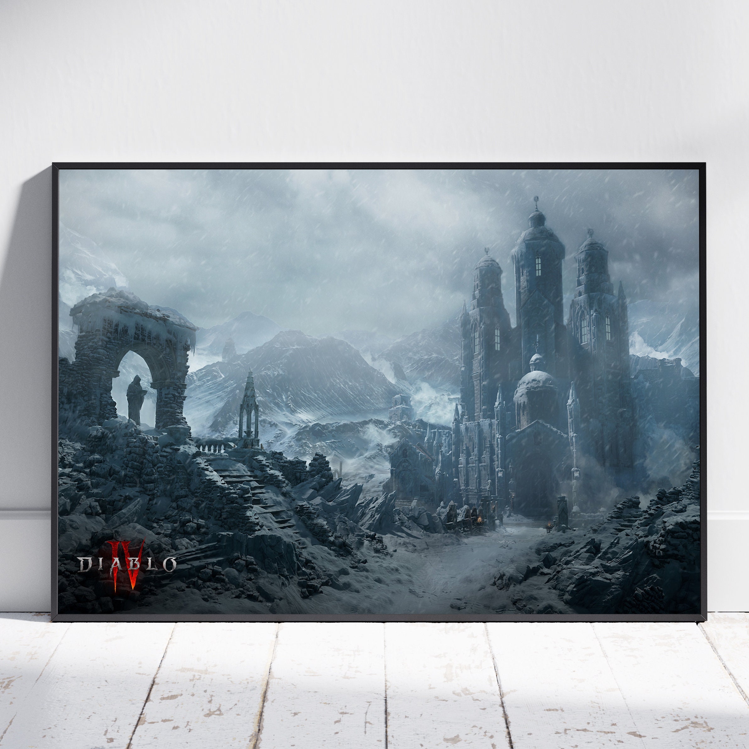 Diablo IV Poster, Daughter of Hatred Wall Art, Fine Art Print, Game ...