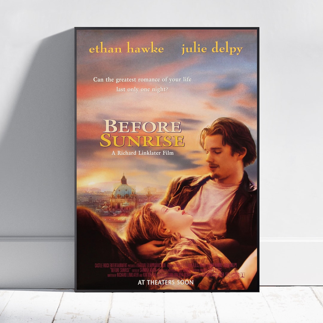 Before Sunset Poster, Before Sunrise Wall Art, Fine Art Print, Movie ...