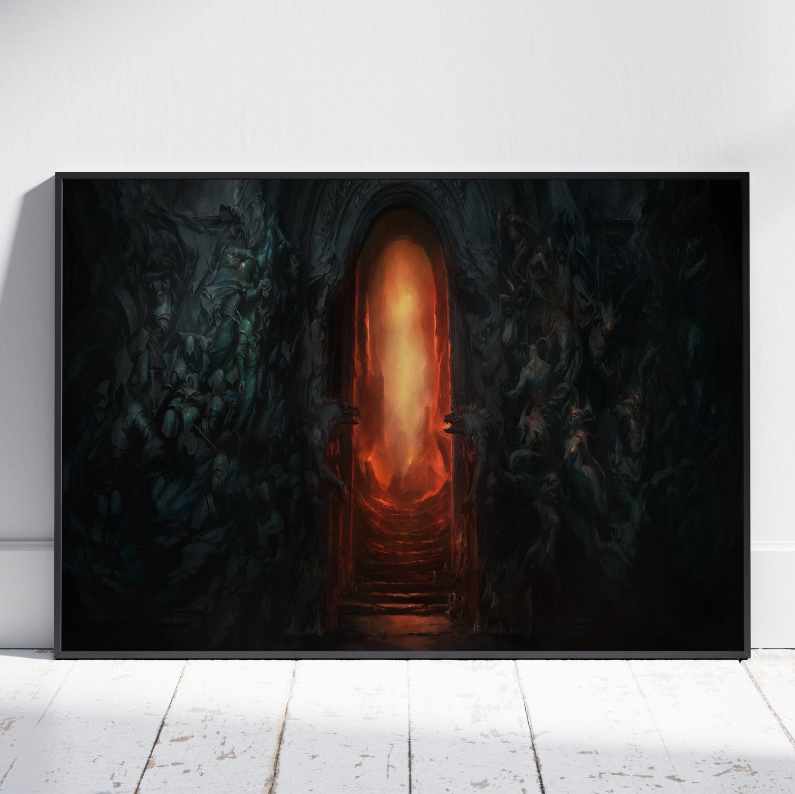 Diablo IV Poster, Daughter of Hatred Wall Art, Fine Art Print, Game ...