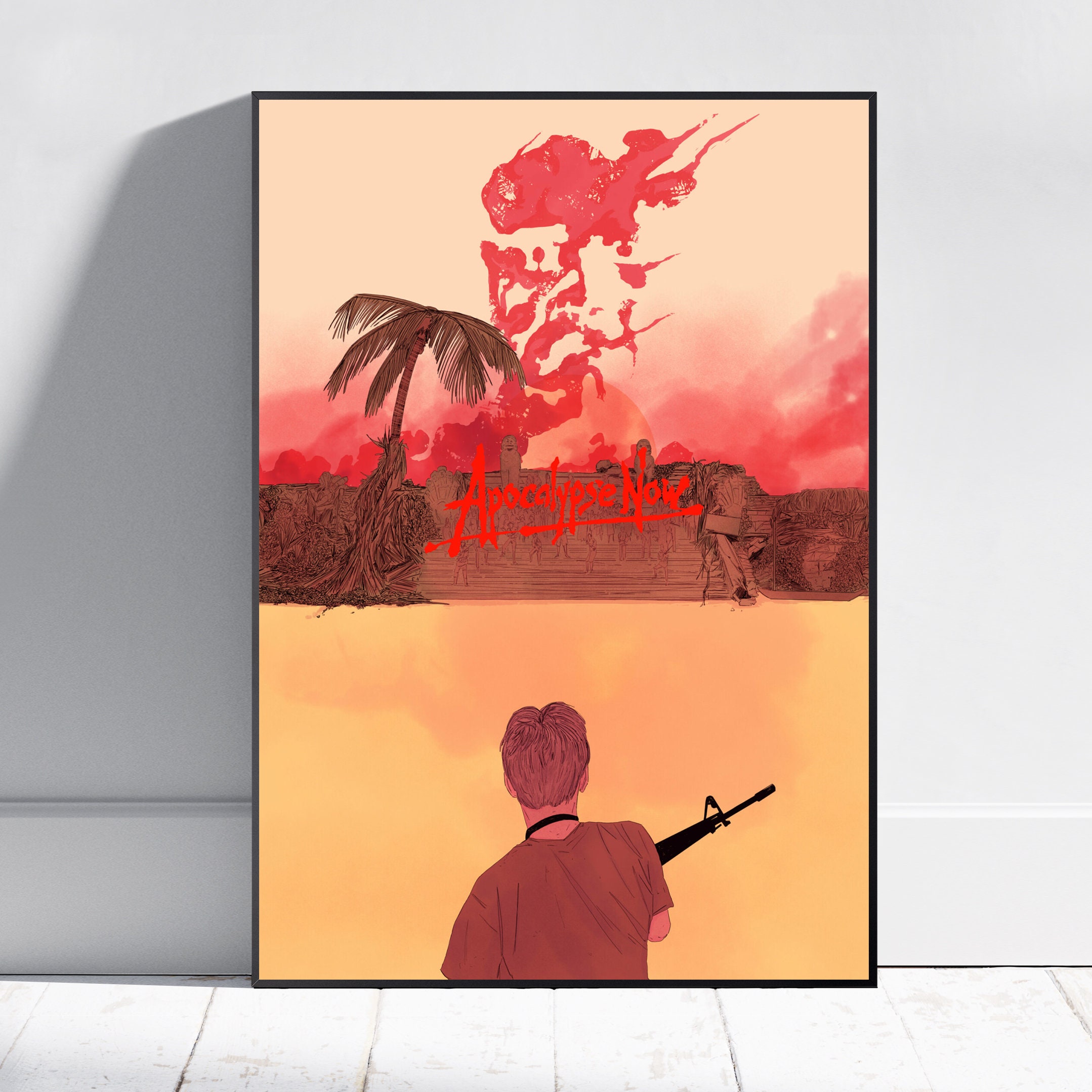 Apocalypse Now Poster Marlon Brando Wall Art Fine Art Print Movie Poster T Hq Wall Decor