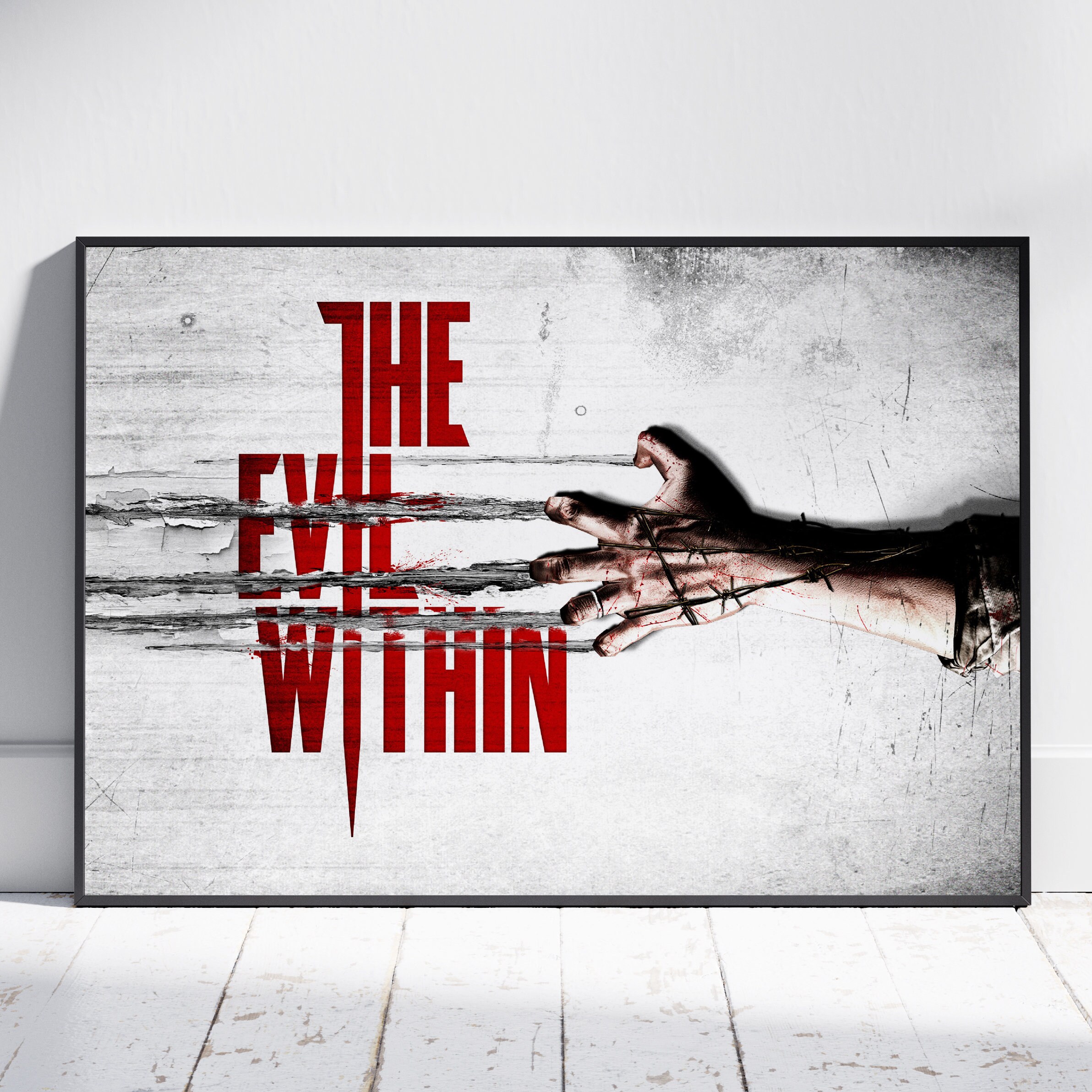 The Evil Within Poster, Video Game Wall Art, Fine Art Print, Game ...