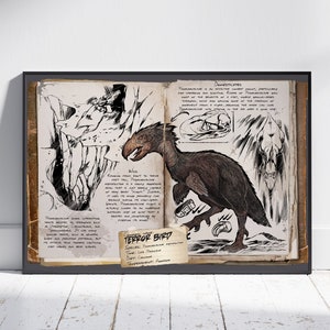 ARK Survival Evolved Poster, Dossiers Wall Art, Rolled Canvas Print ...