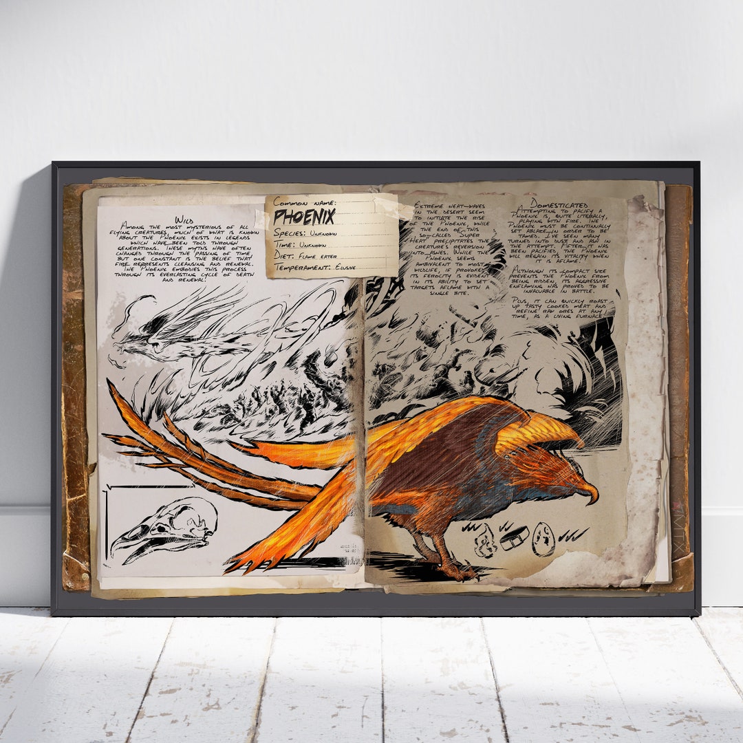 ARK Survival Evolved Poster, Dossiers Wall Art, Rolled Canvas Print ...