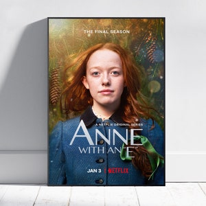 Anne With an E Poster, Amybeth Mcnulty Wall Art, Rolled Canvas Print ...