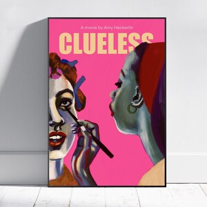 Clueless Poster, Alicia Silverstone Wall Art, Rolled Canvas Print ...