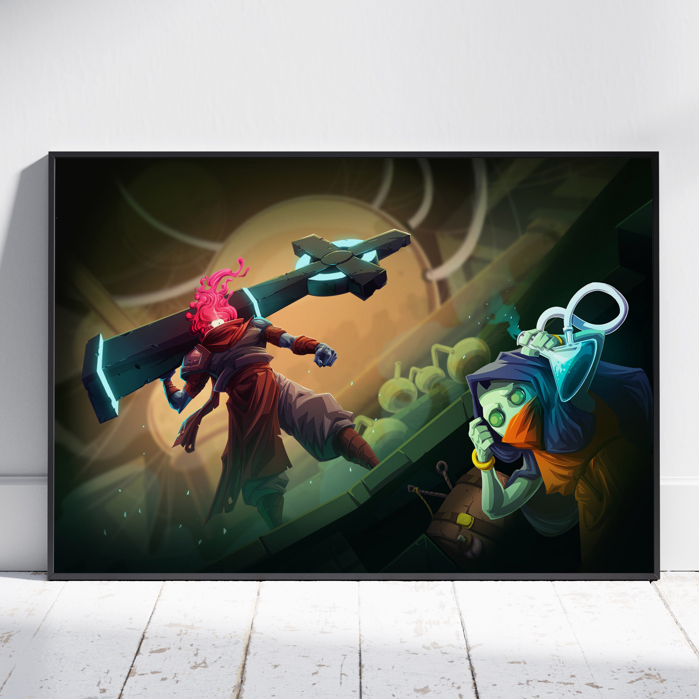 Dead Cells Poster, the Beheaded Wall Art, Fine Art Print, Game Poster ...