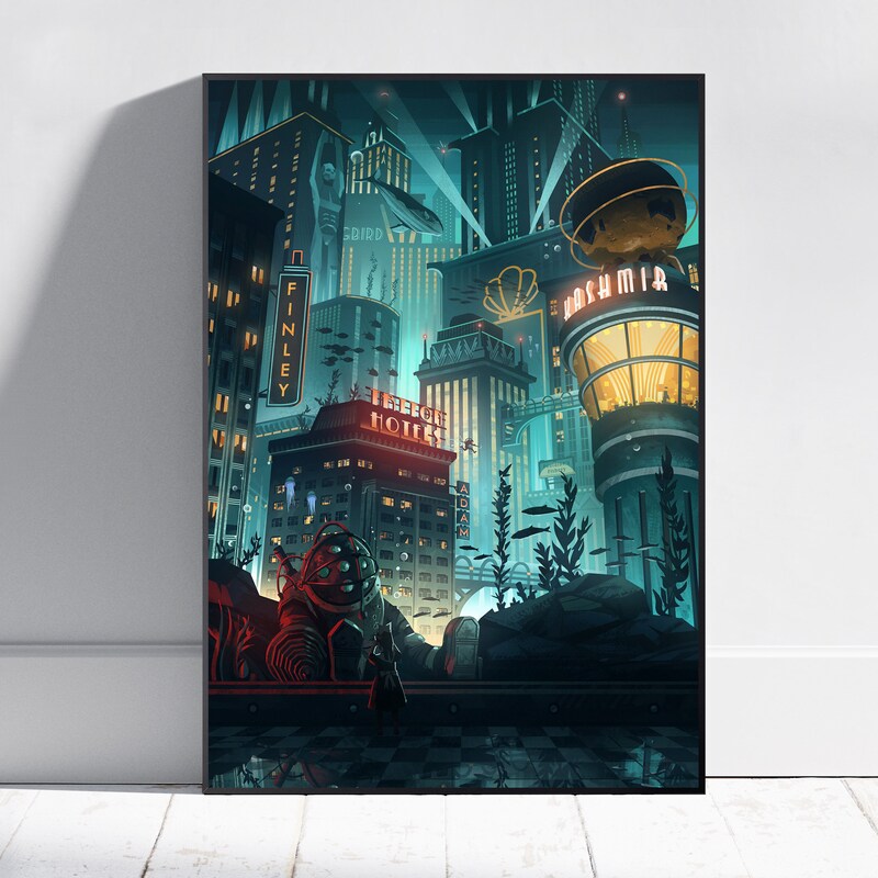 Bioshock Poster - Etsy UK