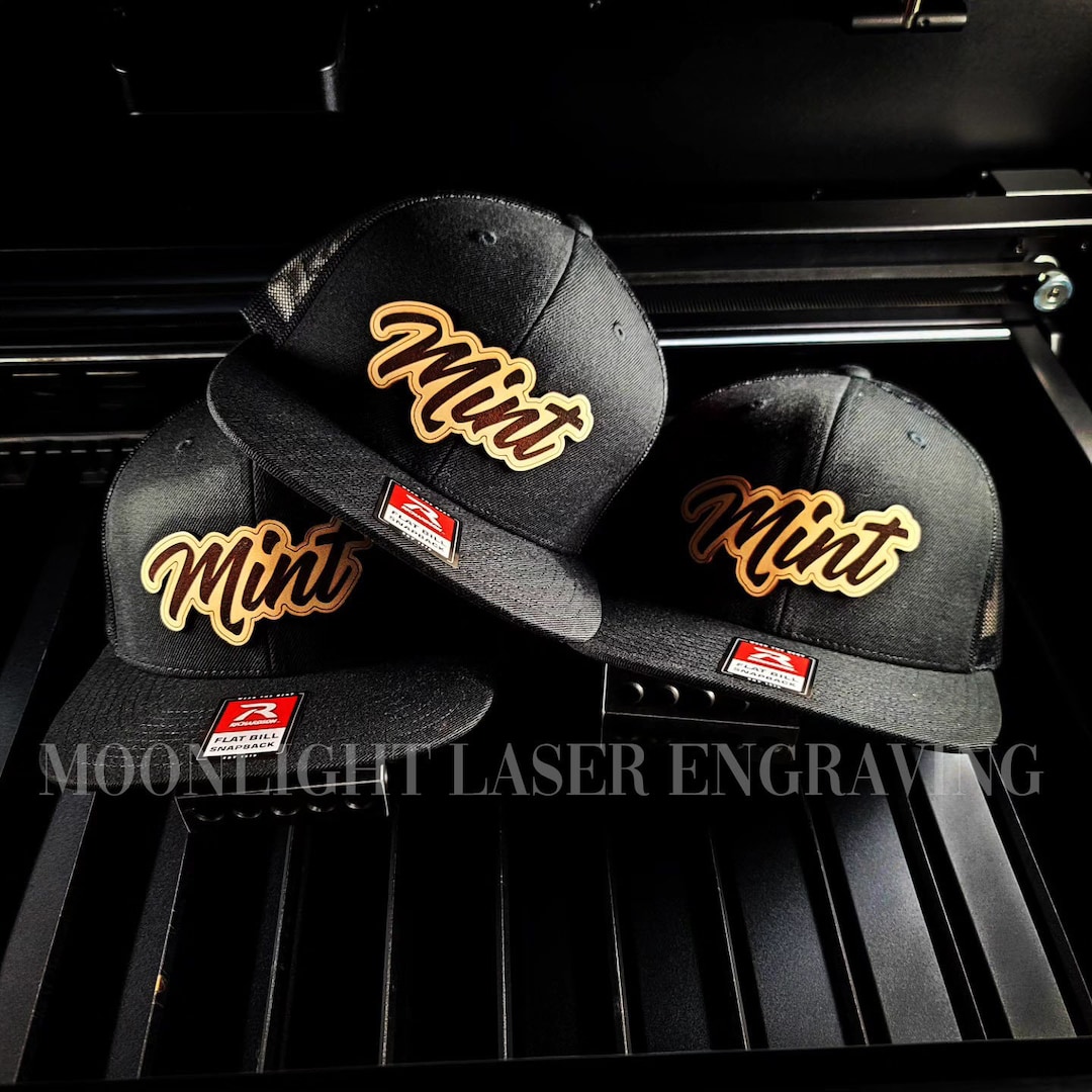 Personalized Laser Engraved Hats - Etsy