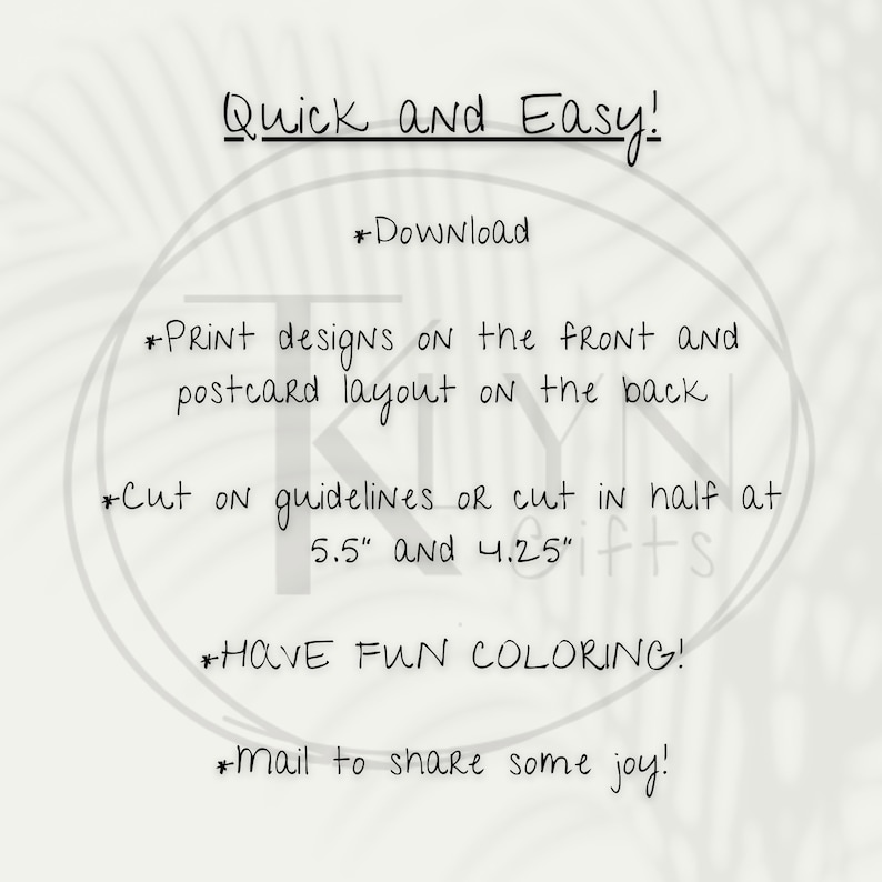 PRINTABLE Kids Coloring Postcards, Postcards to Color, Postcards for ...