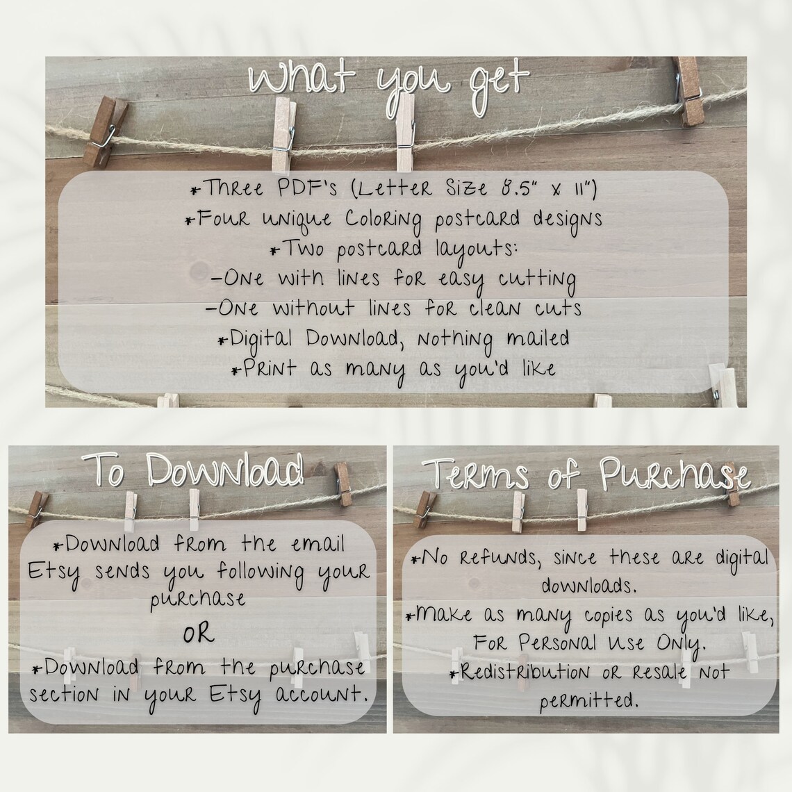 PRINTABLE Kids Coloring Postcards, Postcards to Color, Postcards for ...