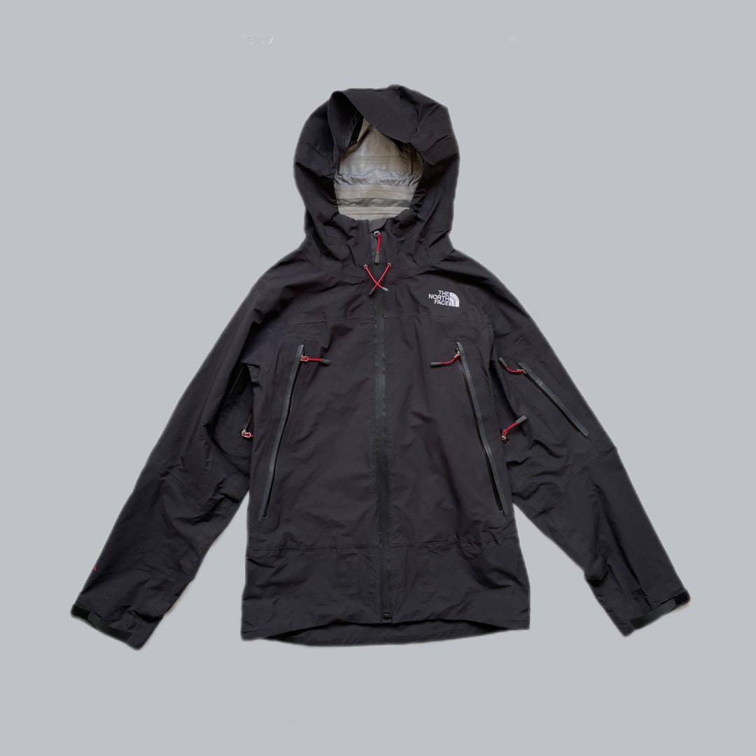 THE NORTH FACE Hyvent Alpha Summit Series Hood Rain Black Jacket S - Etsy