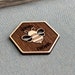 Laser Engraved Always Bee Curious Tokens | Wood Tokens | Engraved Wood ...