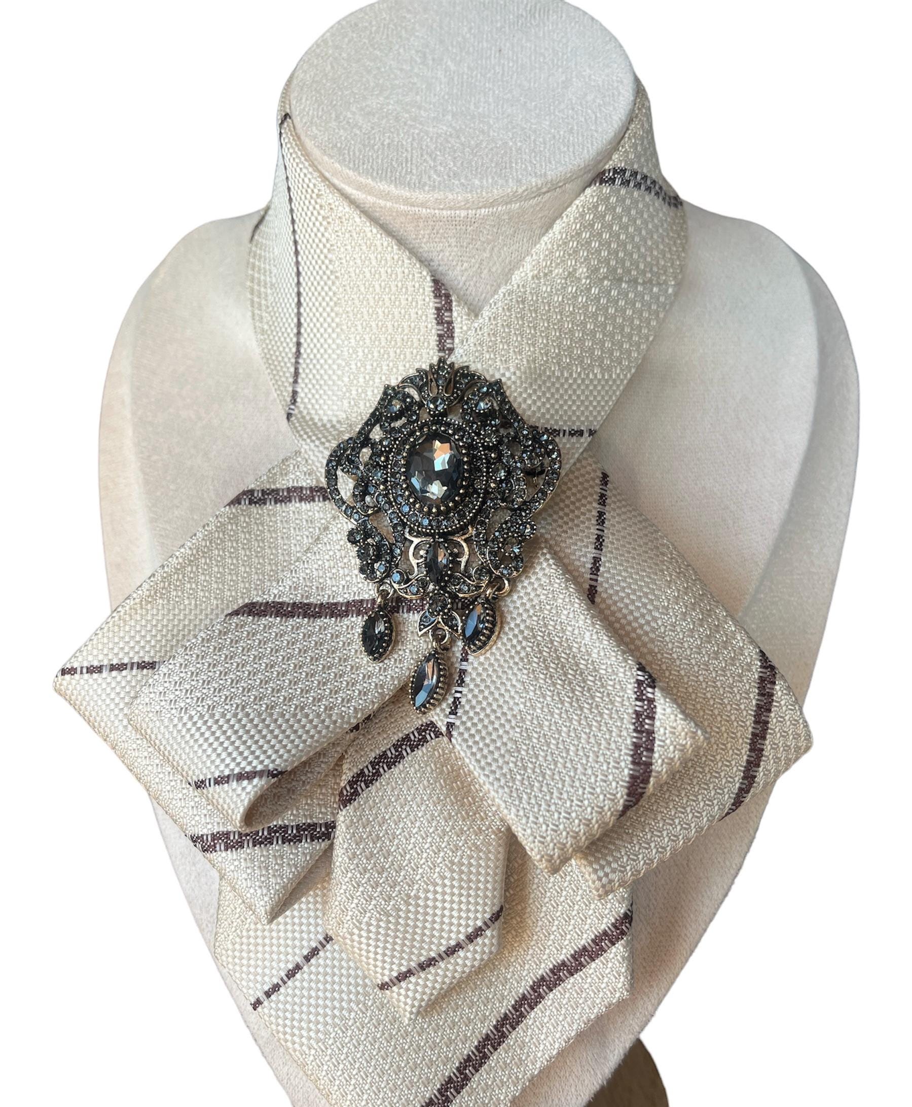 Elegant Necktie Necklace for Women Perfect Gift for Mom or Business Woman, Women's Necktie Bow ...