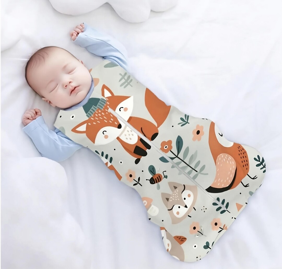 Baby Sleep Sack - Wilderness Sly Fox & Night Owl Theme, Infant Nap ...
