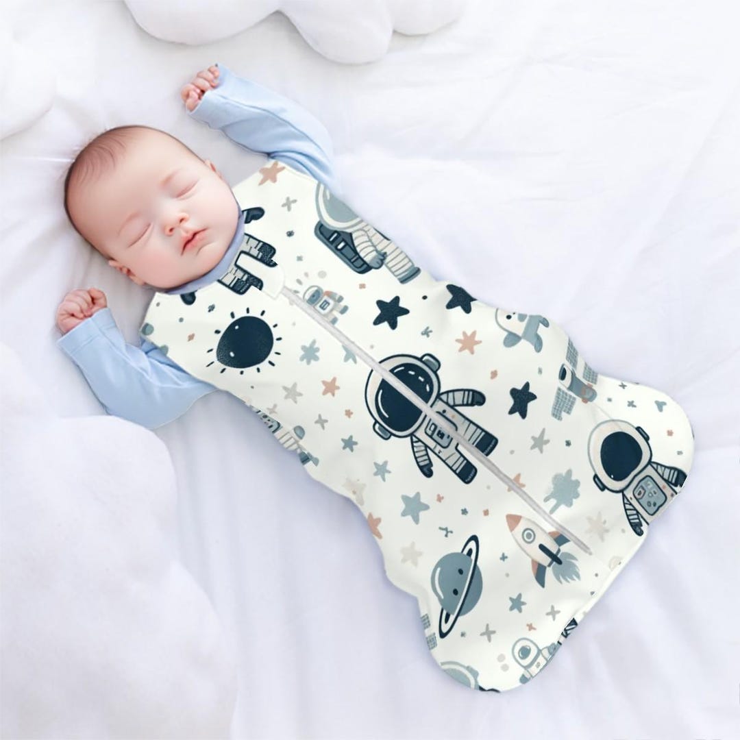 Baby Sleep Sack - Astronaut Space Themed Pattern, Nursery Essentials ...