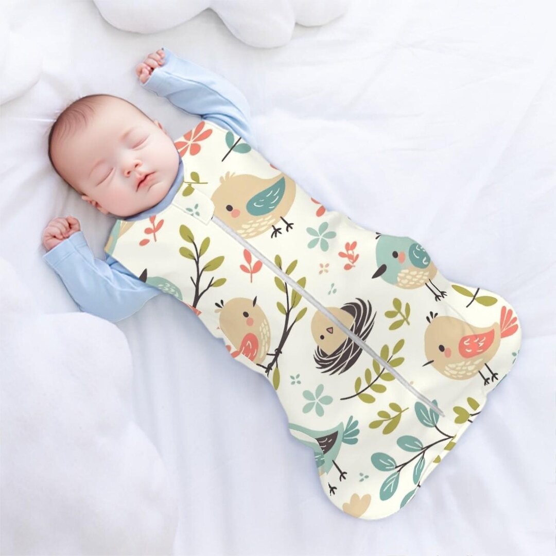Baby Sleep Sack - Nature Bird Themed Infant Night Wear, Nursery - Etsy