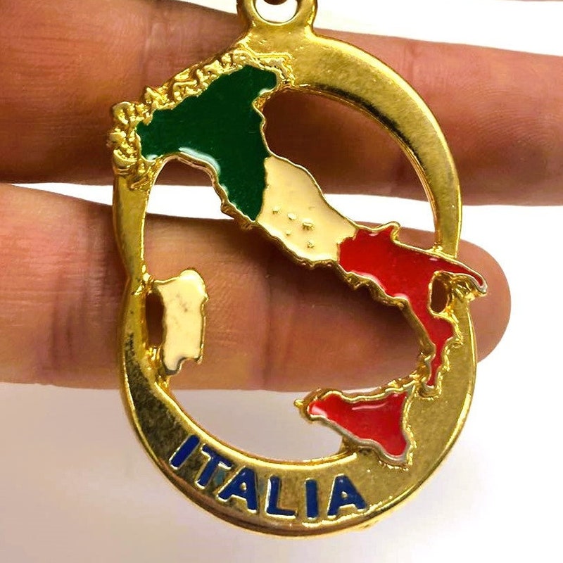 Italy Keychain - Etsy