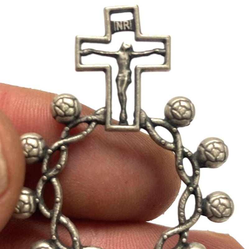 Rosary Ring - Etsy