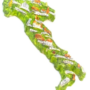 Ceramic Italy Boot Souvenir Wall Plaque Made in Italy - Etsy