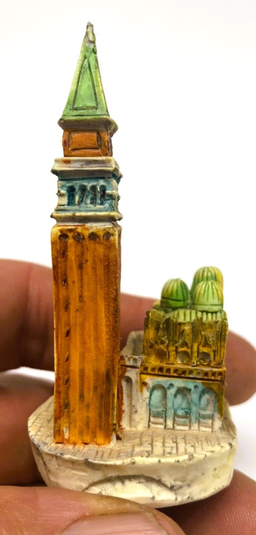 Venice Italy Miniature Figurine, Mini Italy Souvenir, Hand-painted ...