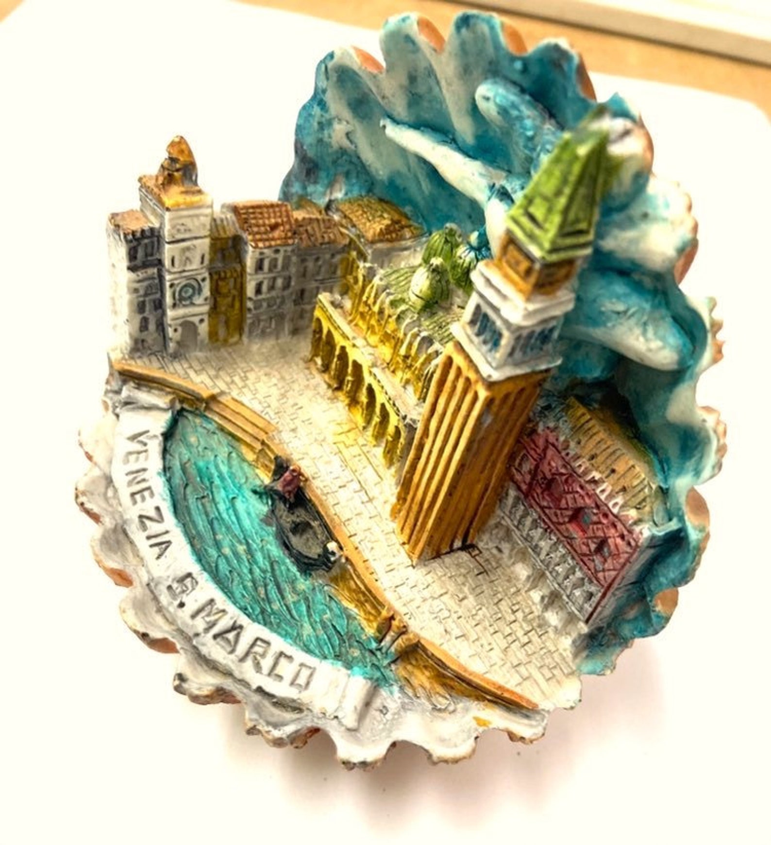 Venice Italy San Marcos Square Miniature Figurine, Venice Souvenir Gift ...