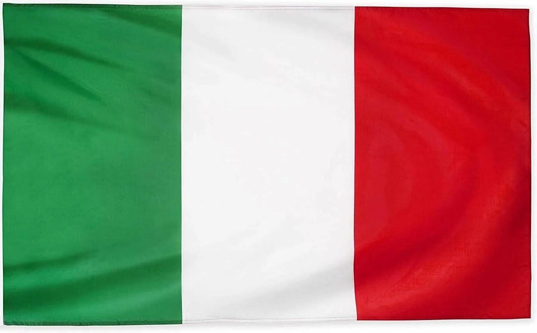 Italy Flag, Italian National Flag to Celebrate Italy, 100% Polyester - Etsy