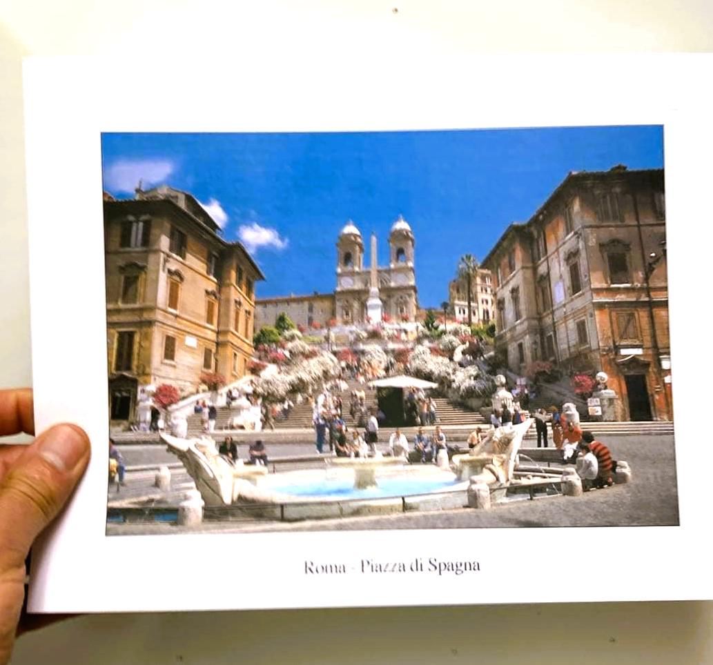 Spanish Steps Rome Italy Print, Quality Hard Print Poster Paper With ...