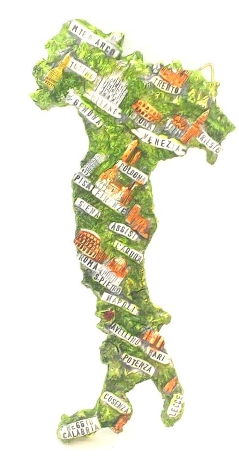 Ceramic Italy Boot Souvenir Wall Plaque Made in Italy - Etsy
