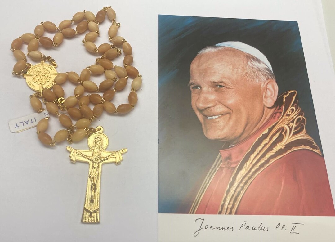 Collectible Jubilee 2000 Rosary, Made in Italy, Limited Edition Vatican ...