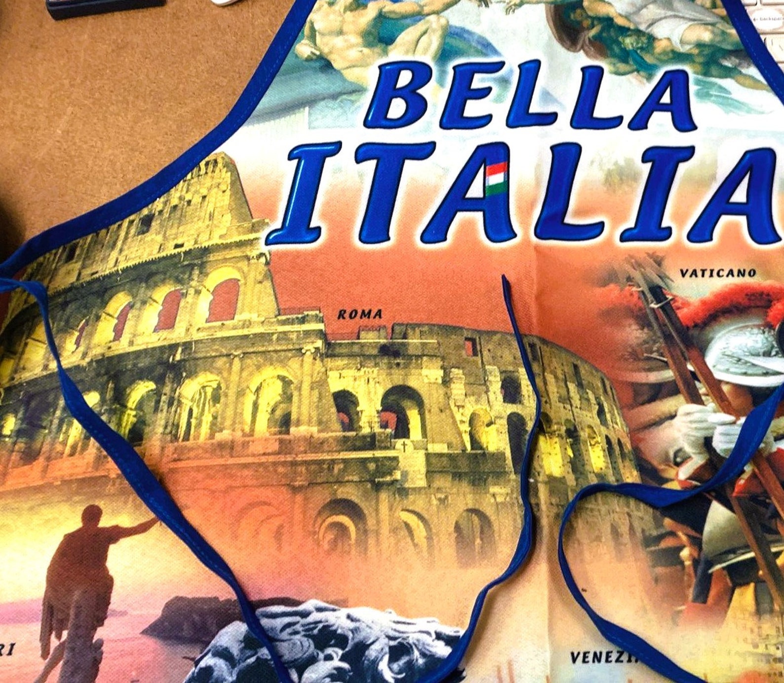 Bella Italia Kitchen Apron for Italy Lovers, Made in Italy, Lovely ...