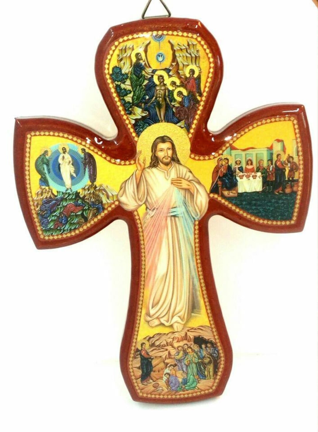 Luminous Mysteries Wall Cross, Made With Quality in Italy - Etsy