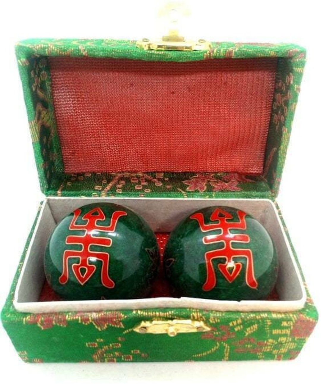 Chinese Chiming Baoding Balls, Metal Hand Health Balls for Stress ...