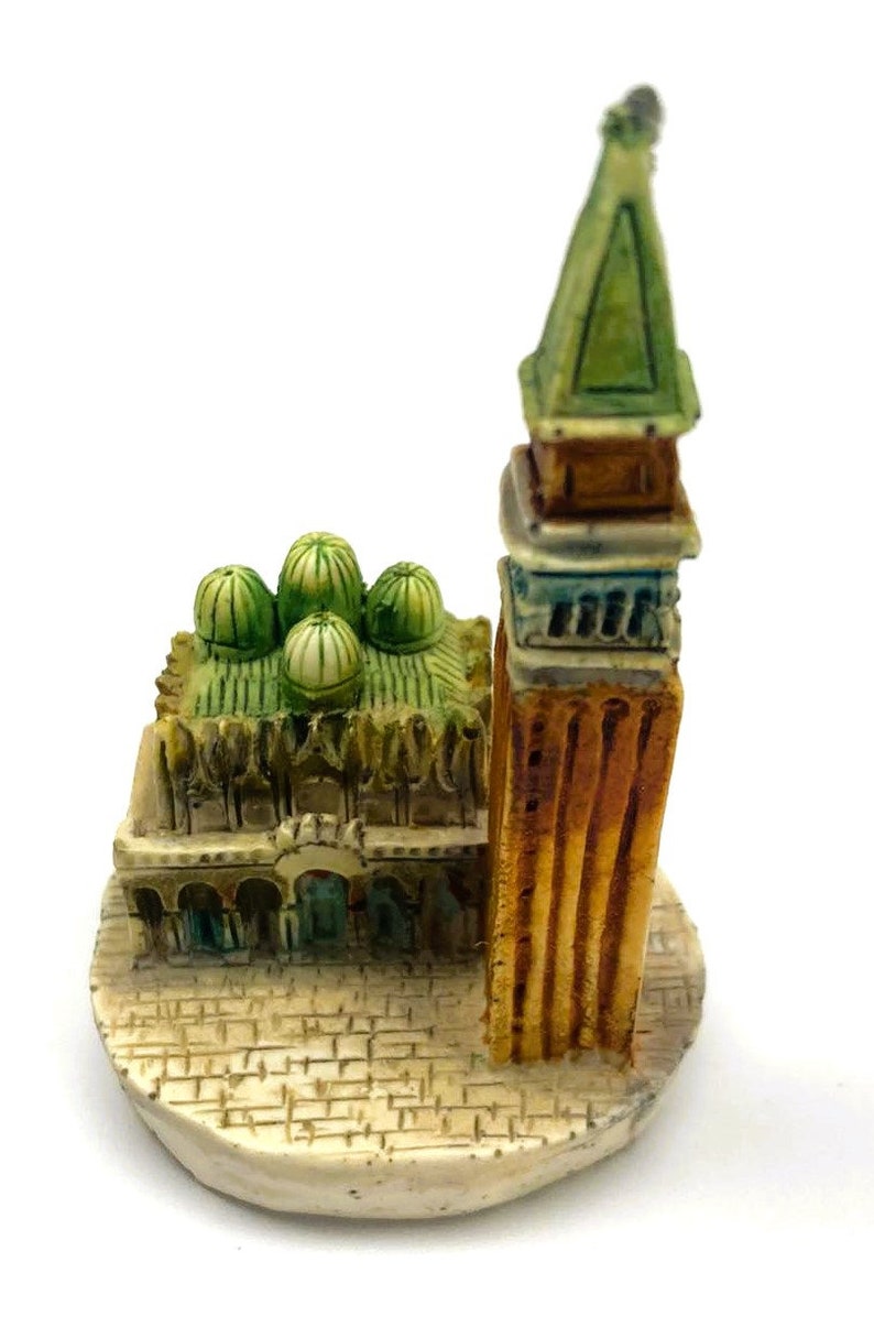 Venice Italy Miniature Figurine, Mini Italy Souvenir, Hand-painted ...