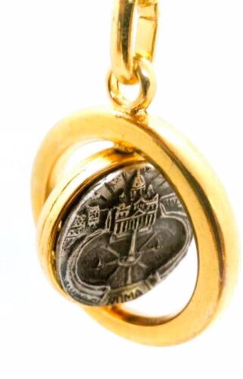 Pope Benedict St. Peter's Vatican Square Metal Keychain, Made in Italy ...