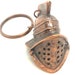 Bronzed Metal Gladiator Helmet Keychain, Hand-made in Italy, Unique ...