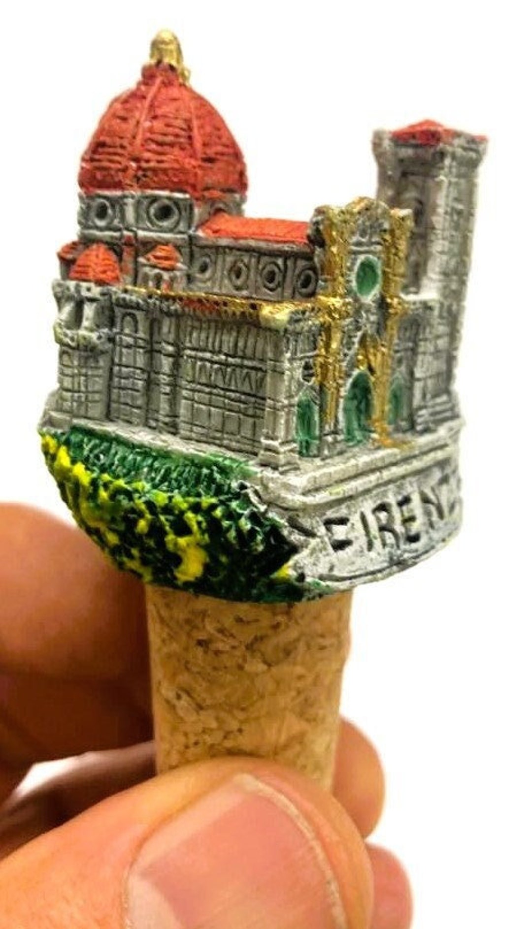 Florence Italy Wine Cork, Florence Basilica Handmade Bottle Stopper ...