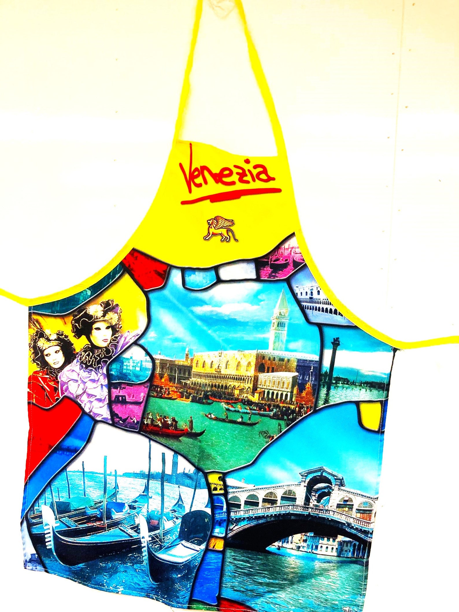 Venice Italy Cooking Apron Made in Italy, Colorful Novelty Apron to ...