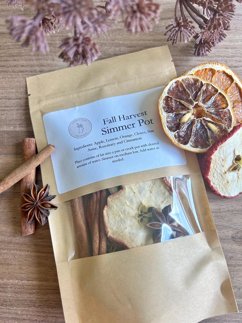 Fall Harvest Simmer Pot: Natural Home Fragrance - Etsy