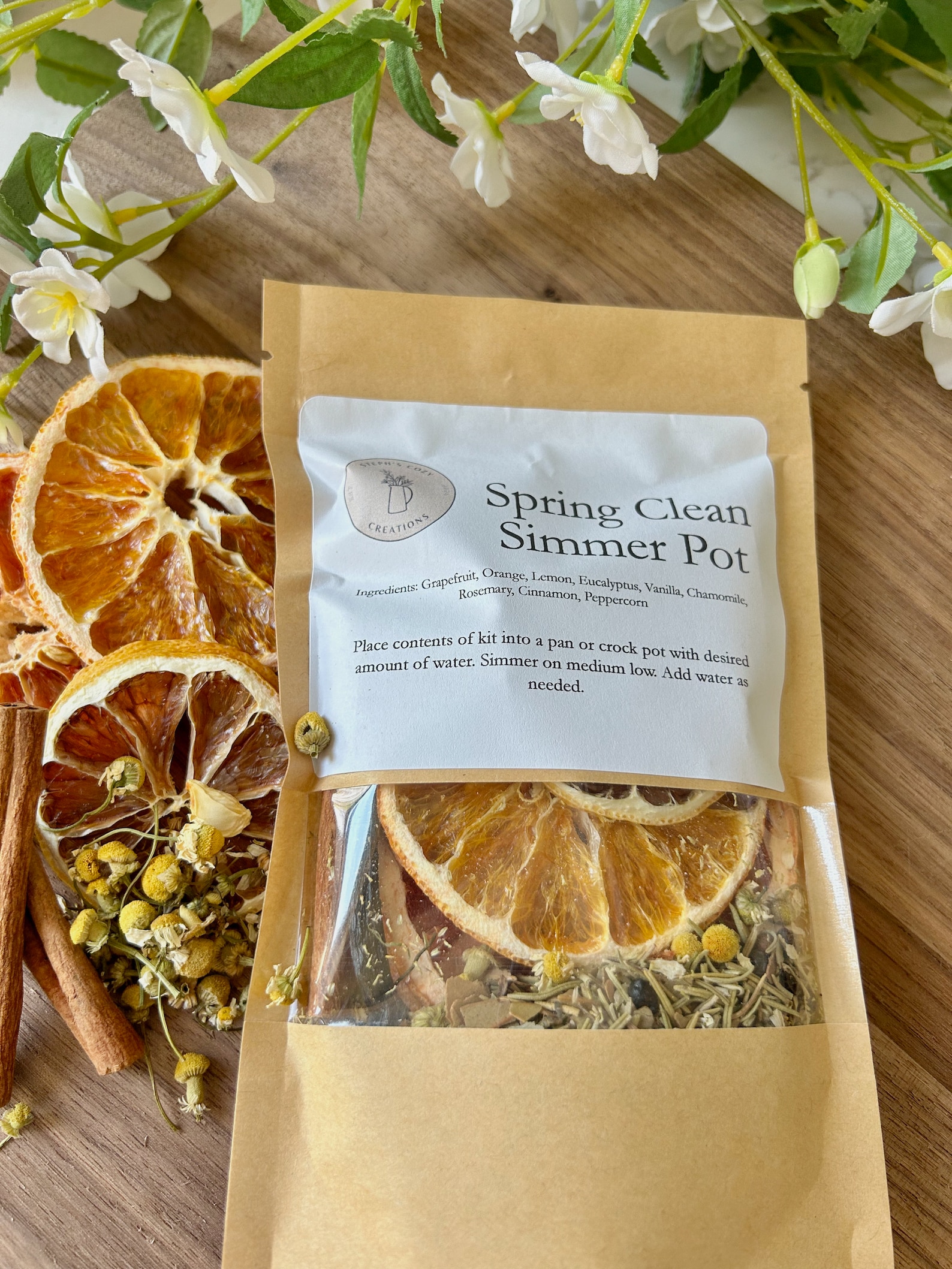 Spring Clean Simmer Pot | Stovetop Potpourri | All Natural ...