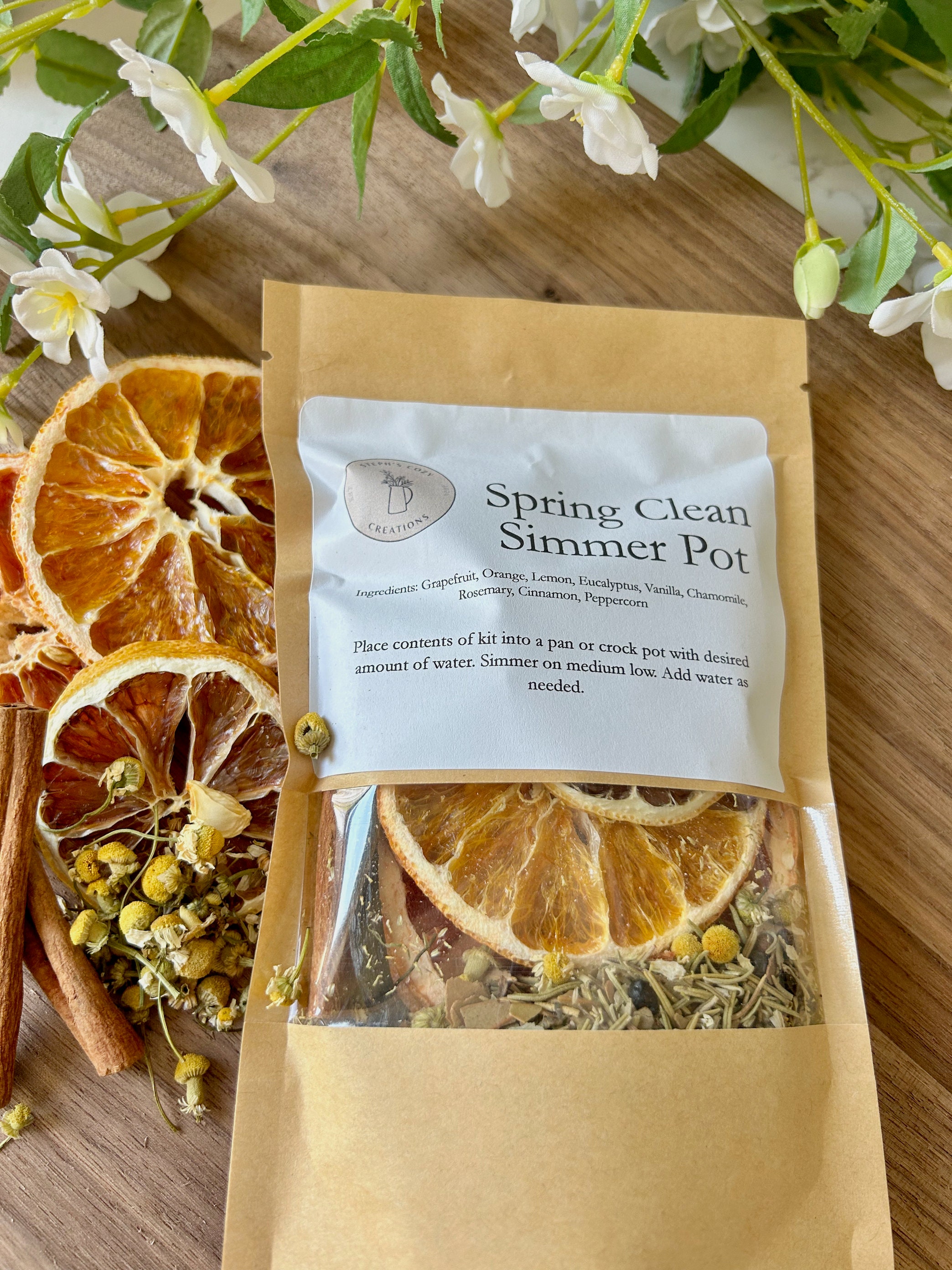 Spring Clean Simmer Pot | Stovetop Potpourri | All Natural ...