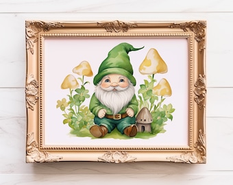 St Patrick's Gnome - Etsy