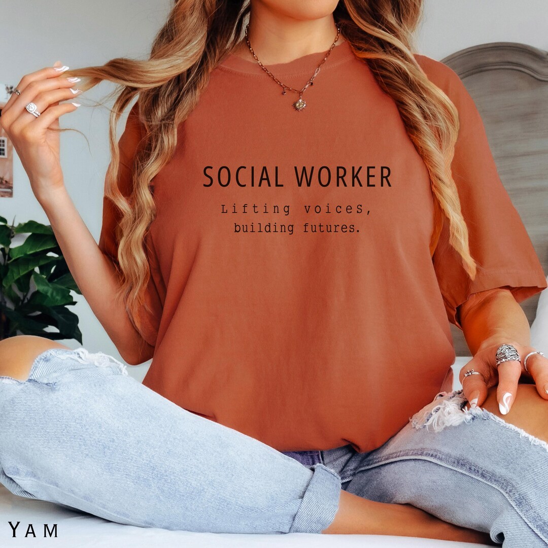Minimalist Social Worker Tshirt, School Social Worker, Lcsw Gift, Lmsw ...