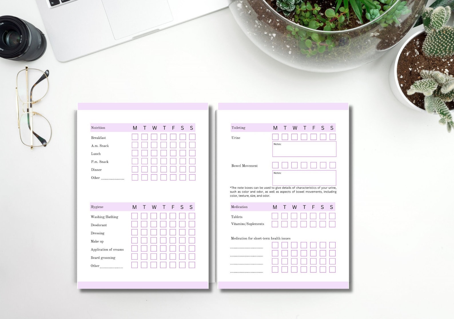 Printable Caregiver Daily Checklist, Memory Care, Dementia and ...