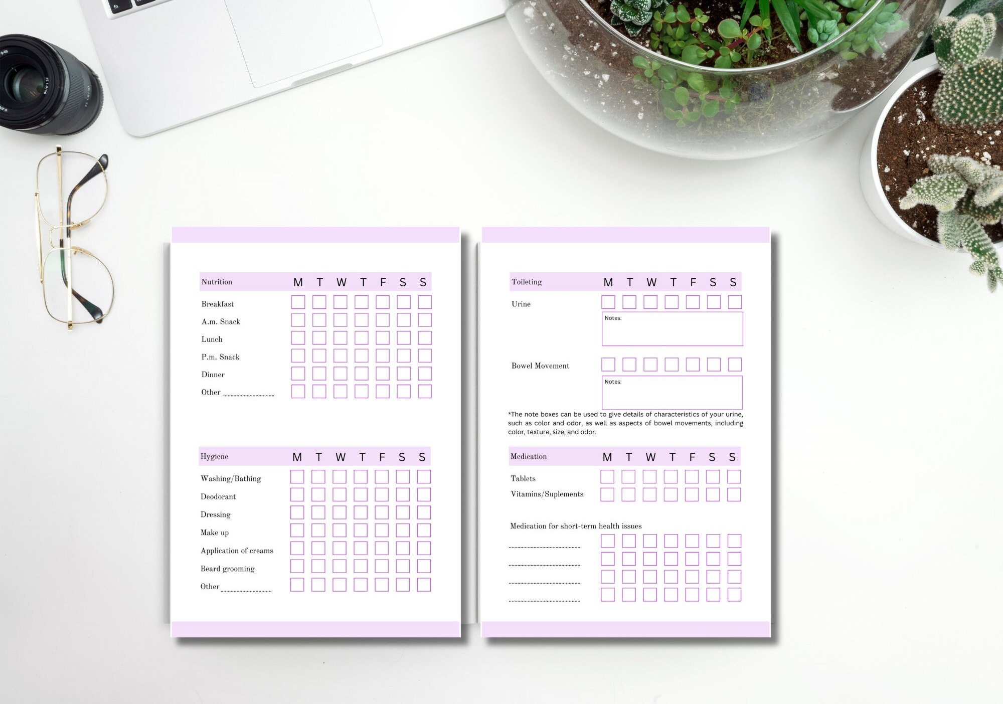 Printable Caregiver Daily Checklist, Memory Care, Dementia and ...