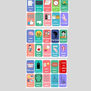 Printable Communication Flashcards for Elderly and Nonverbal ...