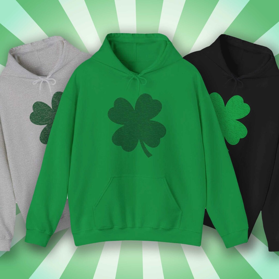 4 Leaf Clover Hoodie - Etsy