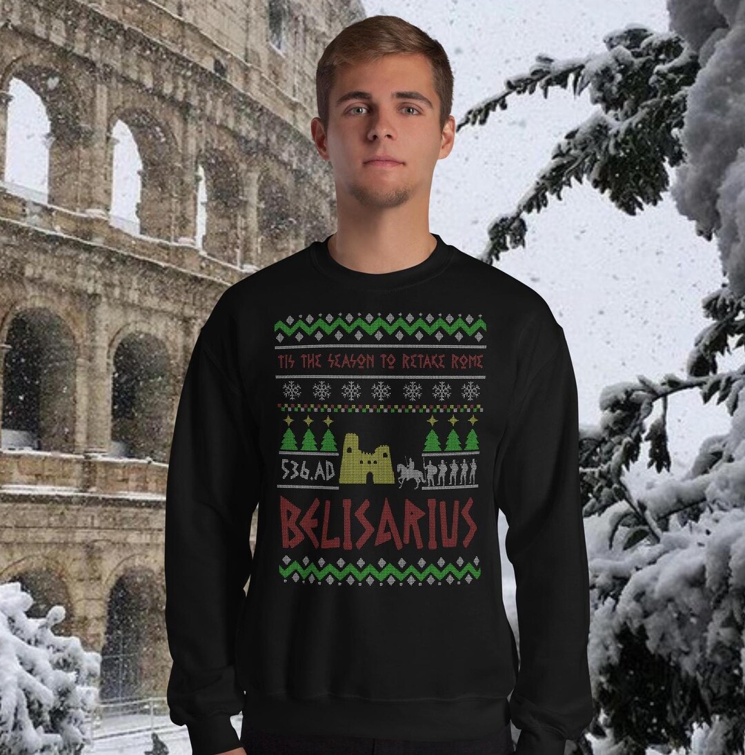 Belisarius Ugly Sweater Byzantine Empire Gift Ancient Rome Gift for ...