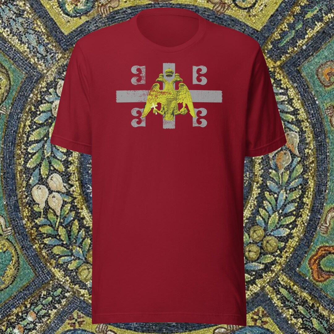 Byzantine Empire Double Eagle Flag Shirt Imperial Standard Roman Empire ...