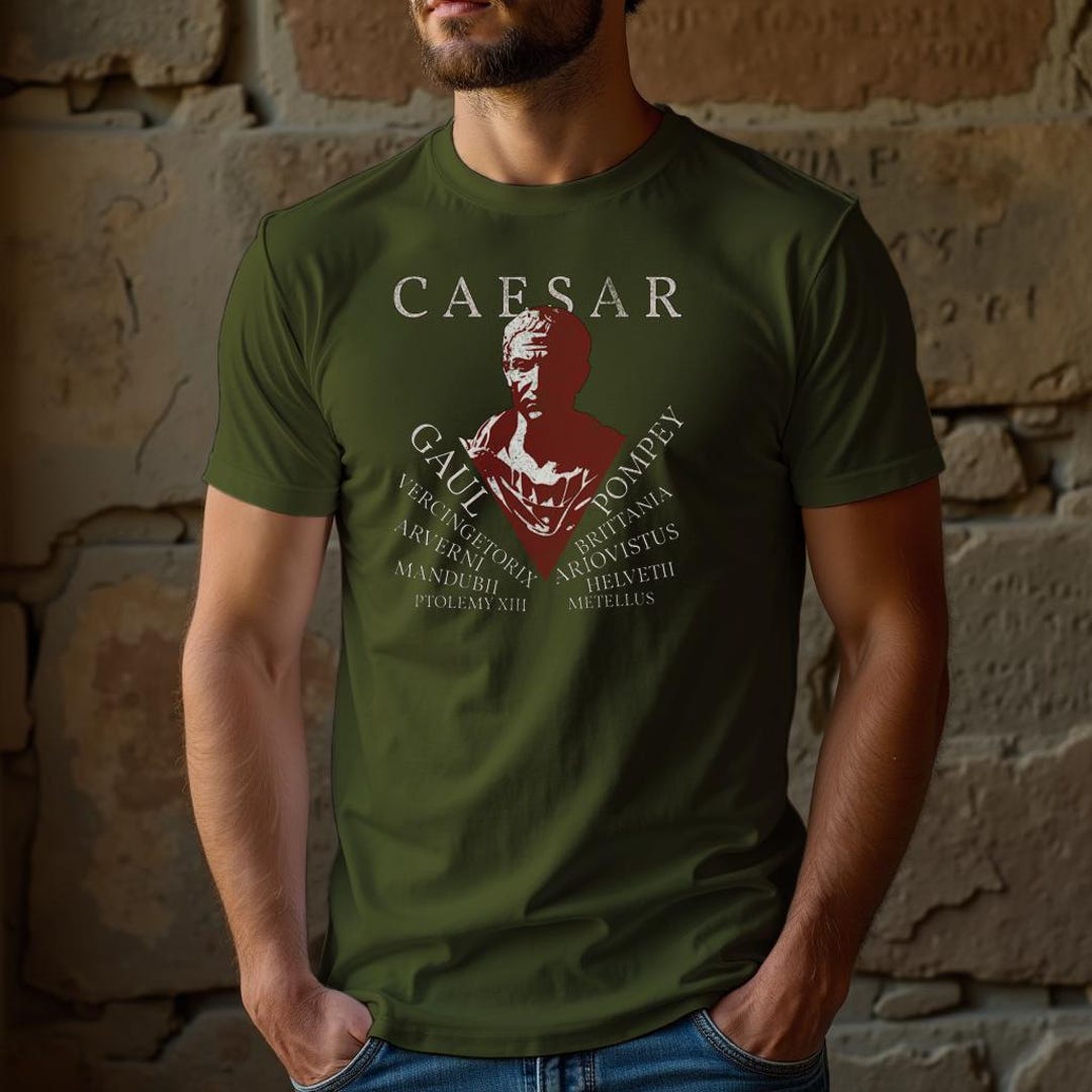 Gaius Julius Caesar Shirt Roman Empire Gift Ancient Rome Gift for ...