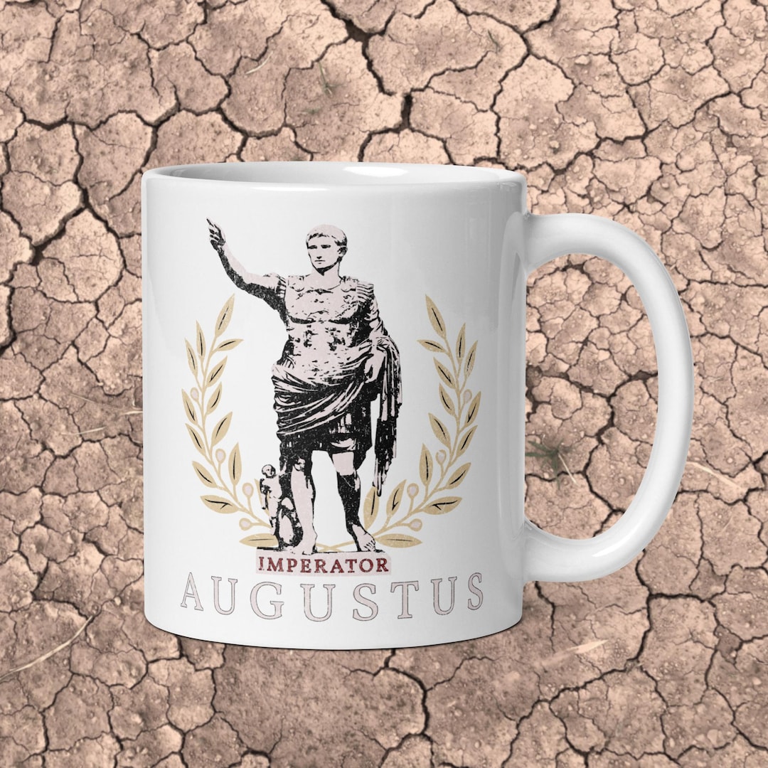 Augustus Mug Roman Empire Gift Ancient Rome Gift for History Lover ...